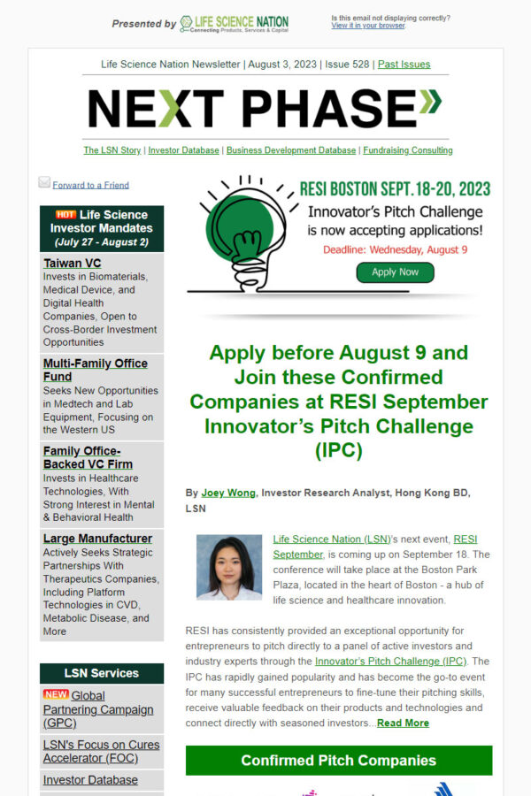 Next Phase – Life Science Nation